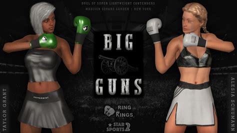 Alesia Schumann Takes On Taylor Grant In Superfight Alesia Boxing