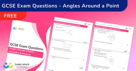Angles Around A Point Exam Questions Gcse Maths [free]