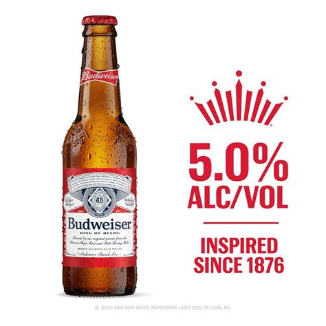 Budweiser Aluminum Bottles