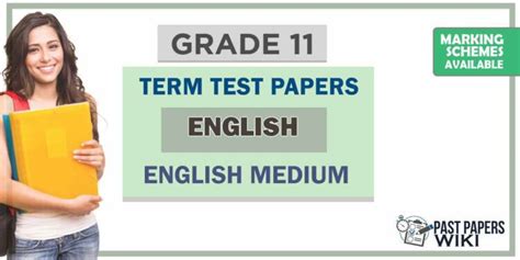 Grade 11 English Term Test Papers