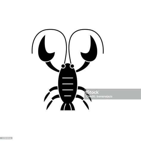癌症星座黑色圖示 載體符號在孤立的背景癌症星座標誌概念標誌 例證向量圖形及更多space And Astronomy圖片 Space