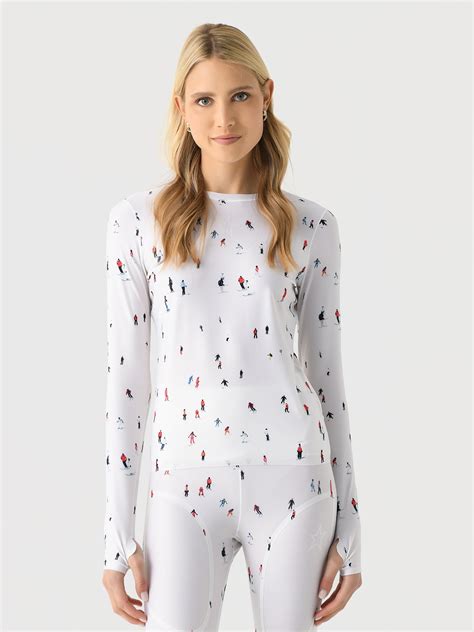 Perfect Moment Womens Compression Base Layer Top 29500 Saint Bernard