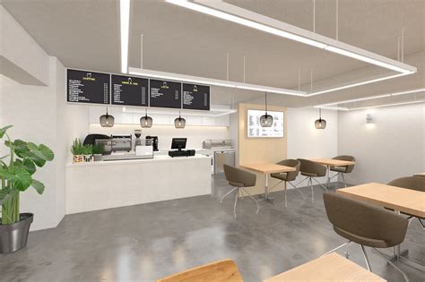 숭의동 커피숍 외부투시도 내부투시도 3d 공간 모델링 포트폴리오 크몽