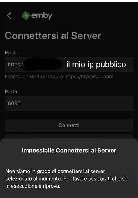 Errore Di Accesso Https Italian Emby Community