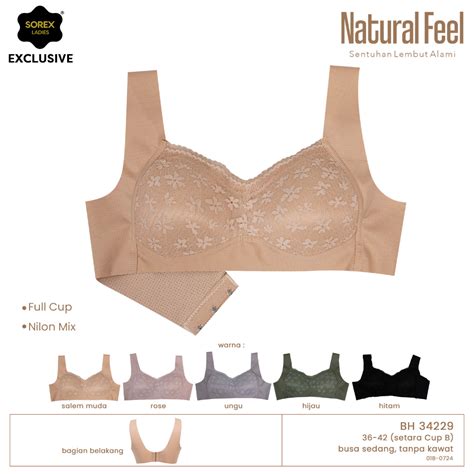 Jual Sorex Bra Exclusive Natural Feel Busa Sedang Tanpa Kawat Kait 3