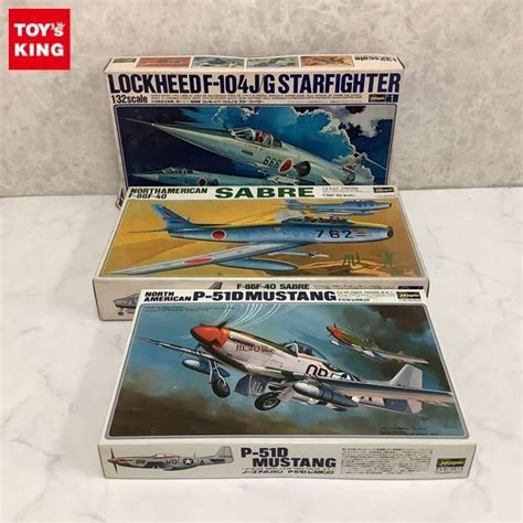 1円 ハセガワ 1 32 F 86 F 40 セイバー F 104j G スターファイター 他 プラモデル ｜売買されたオークション情報