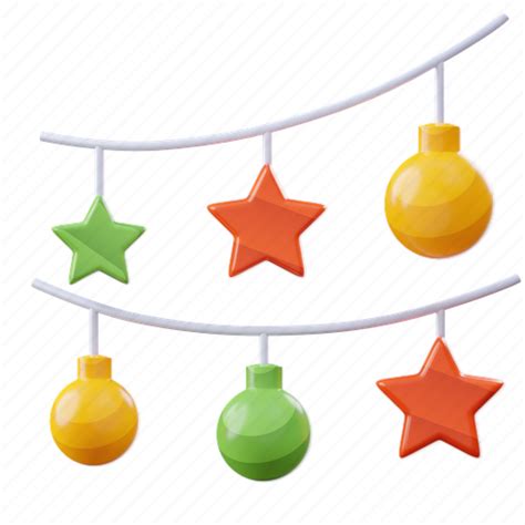 Decoration Light Bulb Ornament 3d Illustration Download On Iconfinder