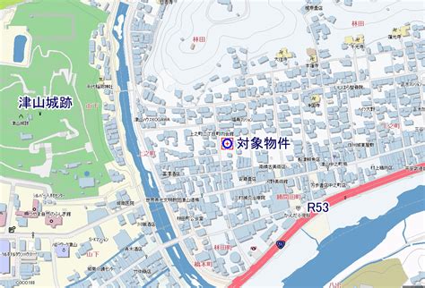S売土地 岡山県津山市上之町 津山駅 売地の物件詳細00404157 津山不動産オンラインシステムズ フォス Fos