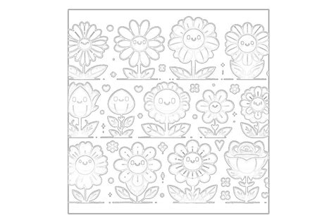 花の塗り絵 一覧【子供の塗り絵 図柄の無料ダウンロード】 印刷・商用利用可 無料プリントのスタプリ