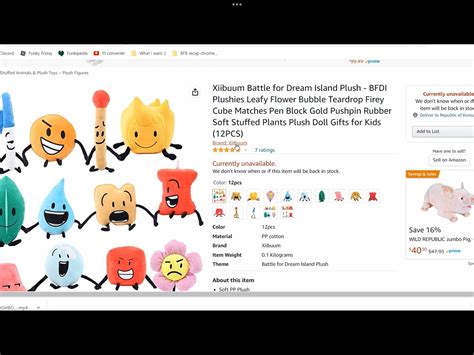 Ah Yes My Fav Bfdi Characters Cube Matches Block Gold And Pushpin