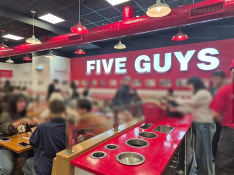 [서울] 파이브가이즈 서울역점 메뉴 가격 주문 방법 및 솔직 후기 네이버 블로그