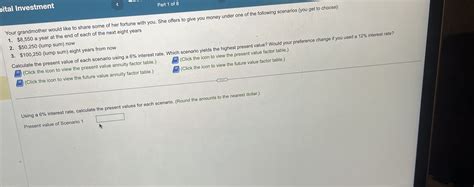 Present Value Of 1future Value Of Annuity Of