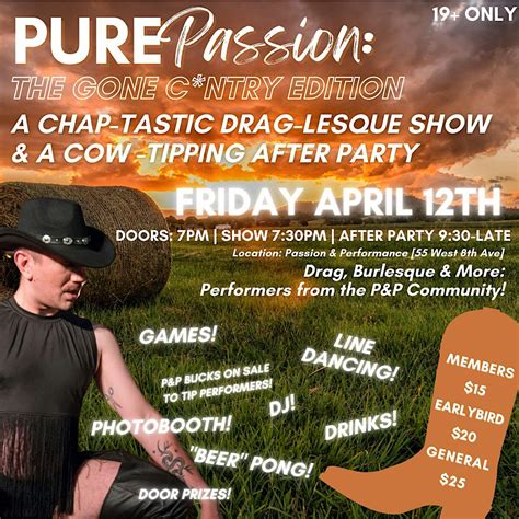 Pure Passion The Gone Cntry Edition Passion And Performance Studio