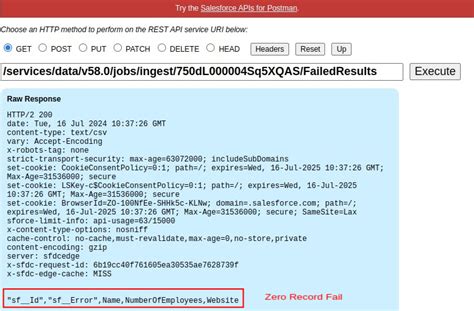 Salesforce Bulk Api 20 Implementation Using Workbench Eshopsync
