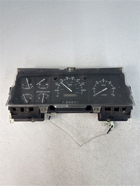 92 97 Ford OBS Truck Bronco GAS Instrument Speedometer Tach Gauge Cluster For Sale EmgCarTech