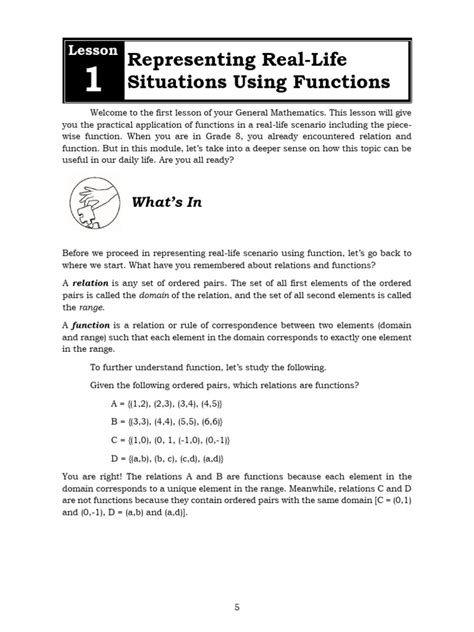 gen math11 q1 module1 functions pdf function mathematics