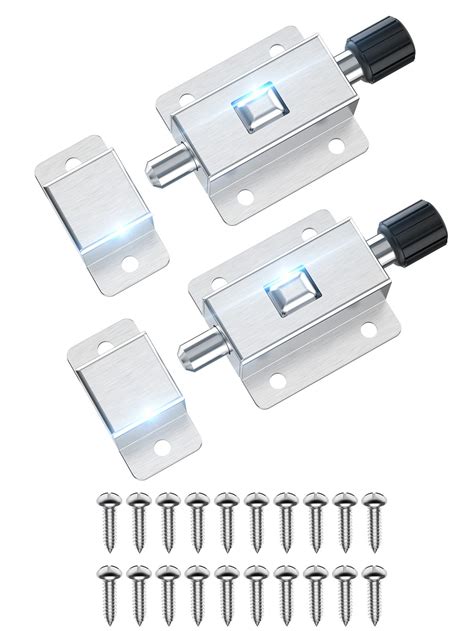 Spring Loaded Latch Pin Door Barrel Bolt 304 Stainless Steel