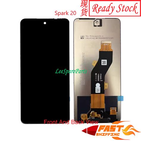 Tecno Spark 20 Spark 20c Spark 20 Pro Full Set Lcd Display Touch