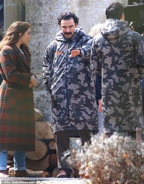 Poldarks Aidan Turner Looks Worlds Away From Captain Ross As He Debuts