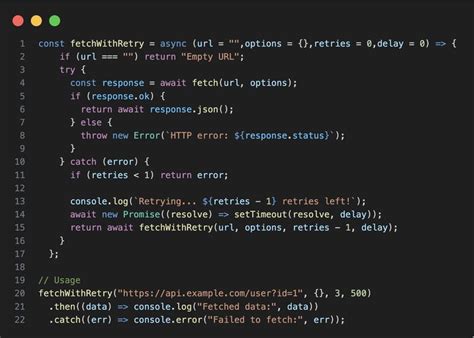 Nandhakumar Eswaran On Linkedin Javascript Errorhandling Webdevelopment Apireliability