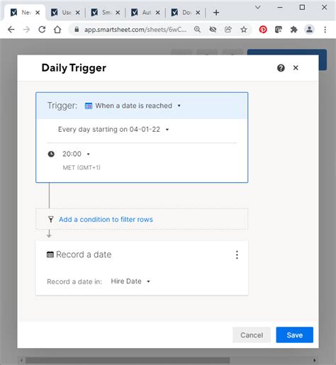 monthly automation report sends out last months data — smartsheet community