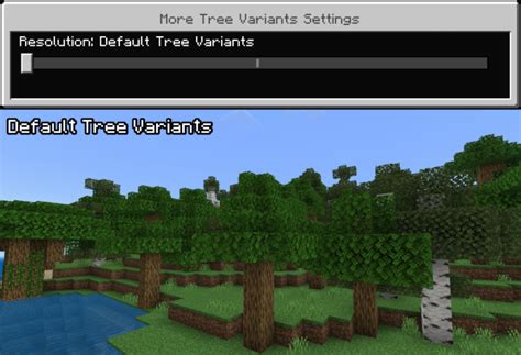 More Tree Variants Minecraft Bedrock Addons Curseforge