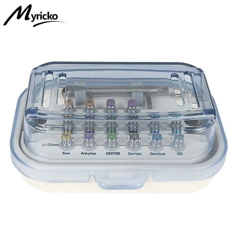 치과 임플란트 토크 렌치 스크루 드라이버 보철 키트 10 70ncm 래칫 수리 도구 티몬