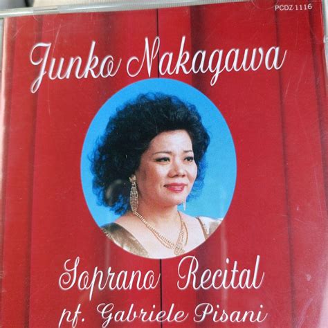 ソト様 457 Junko Nakagawa Soprano Recital メルカリ