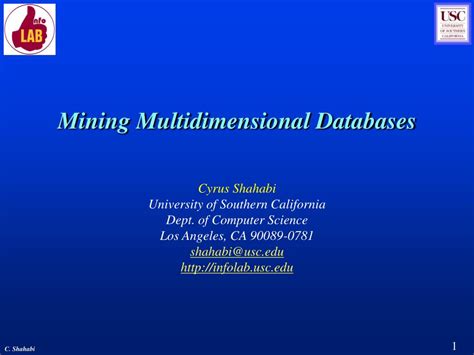 PPT Mining Multidimensional Databases PowerPoint Presentation Free