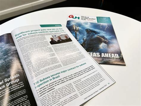 J S Subsea Feature In The Latest Issue Of Global Underwater Hub