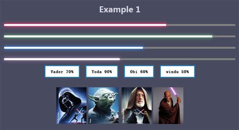 Jquery仿造星球大战激光剑效果水平进度条代码 浩沐资源网