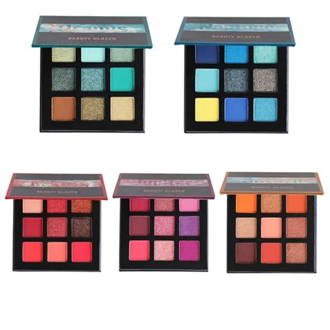 9 Colors Matte Shimmer Eyeshadow Palette Shiny Glitter Eyes Shadow
