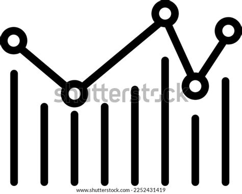 Statistics Vector Icon Infographic Chart Symbol Stock Vector Royalty Free 2252431419