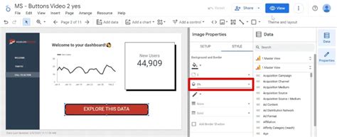 How To Create Interactive Buttons In Looker Studio