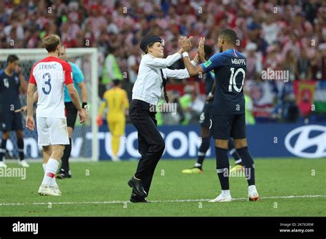 Fifa World Cup Russia 2018 Final Football Match France Versus Croatia