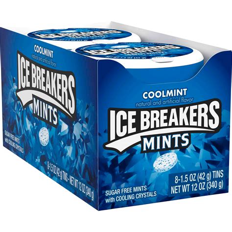 Ice Breakers Coolmint Sugar Free Mints 8 Ct 1 5 Oz 511998 16 79