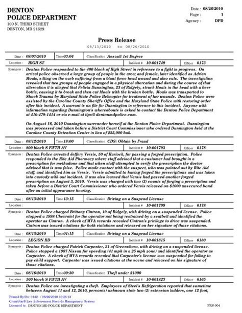 Denton Police Department