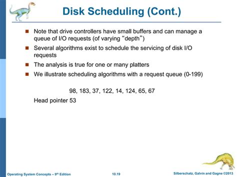Ch10 Mass Storage Systems Operating System Ppt Computer Peripherals