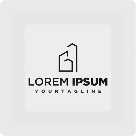 Imagen De Vector De Plantilla De Diseño De Diseño De Logotipo De Edificio Vector Premium