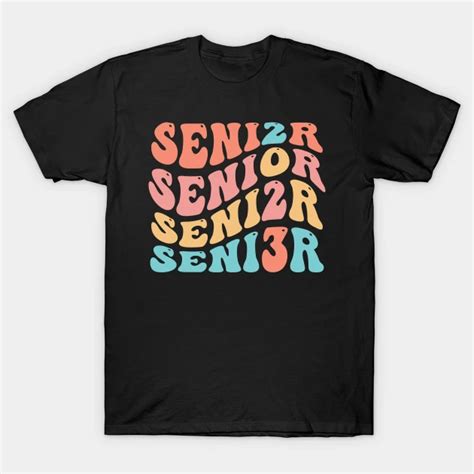 Senior 2024 Groovy Class T Shirt