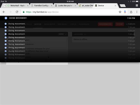 My Farmbot Io Connection Issues Page Troubleshooting FarmBot Forum