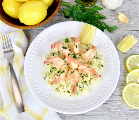Shrimp Scampi With Cauliflower Rice Keto Cooking Christian