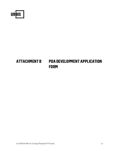 Fillable Online Edqdad Dsdip Qld Gov Attachment B Pda Development