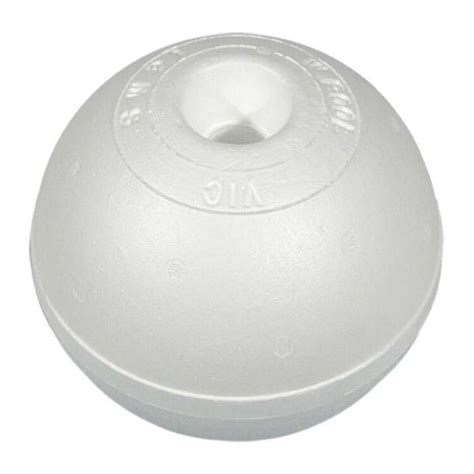 White Styrene Floats Reel N Deal Tackle