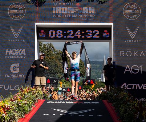 Lucy Charles Barclay Storms To First Ironman World Championship Title