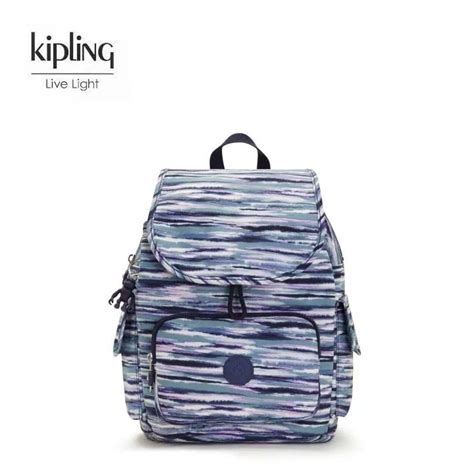 กระเป๋าเป้สะพายหลัง Kipling ซิตี้แพ็ค S 1สร้อยคอจี้รูปลิงฟรี Th