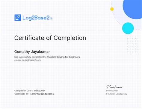 Gomathy Jayakumar On Linkedin Log2base2 Coding Cprogramming