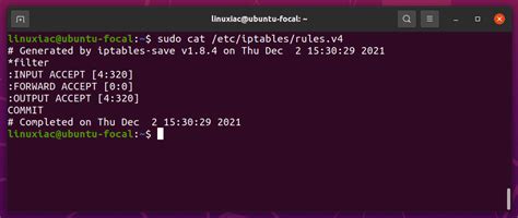 How To Make Iptables Firewall Rules Persistent On Debianubuntu