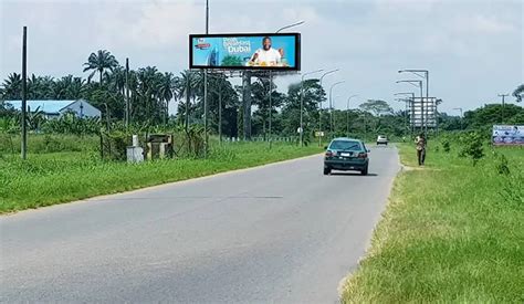 Unipole Billboard By Catholic Church Port Harcourt Rivers State