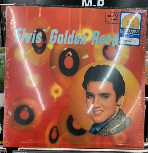 Elvis Presley Elviss Golden Records Limited Edition Gold Colored Vinyl